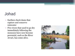 Traditional methods of rain water harvesting | PPTX