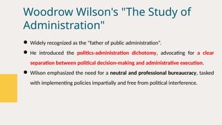 From Foundations to Flexibility: The Evolution of Public Administration ...