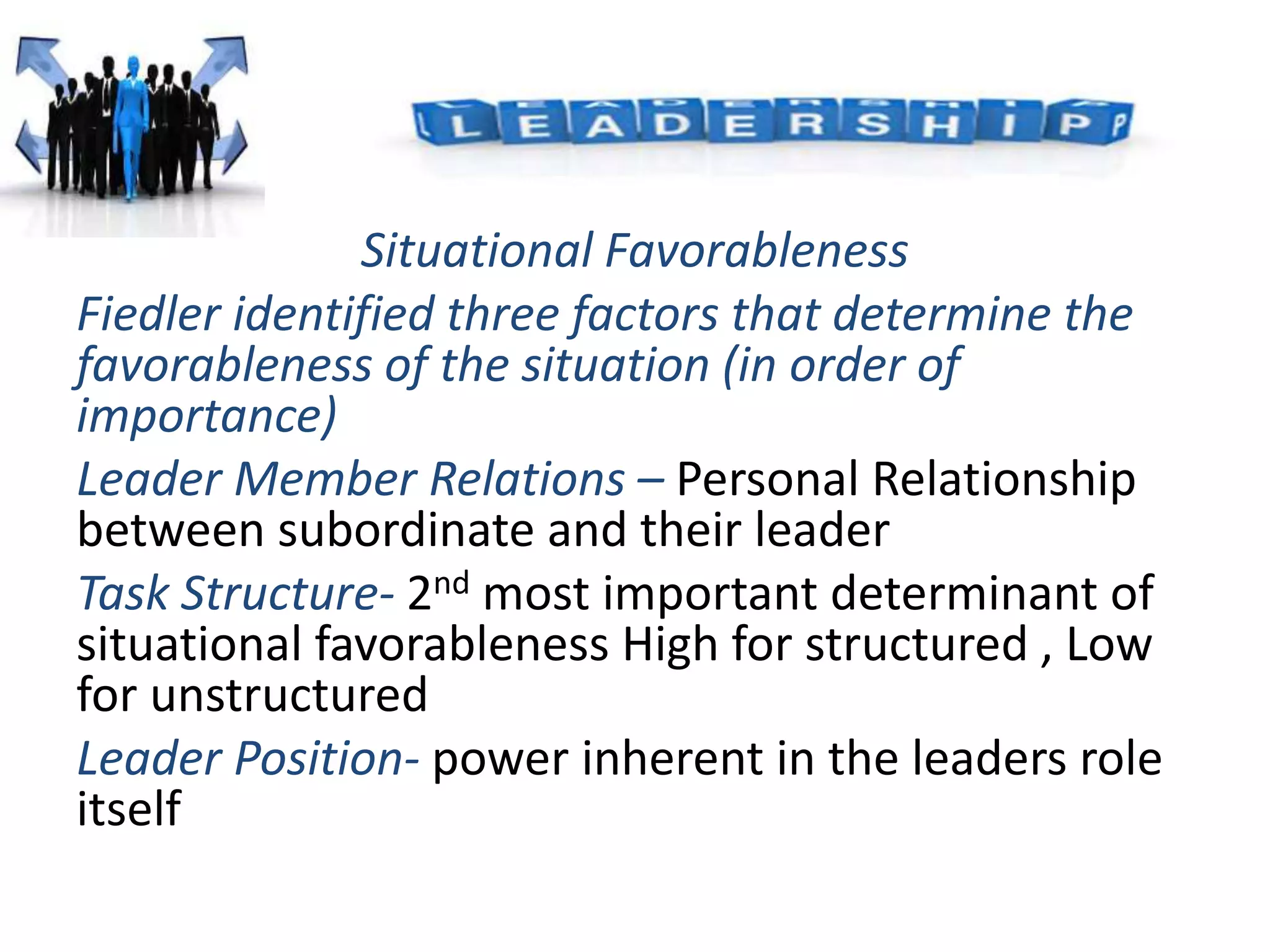 Traditional Models for Understanding Leadership | PPTX