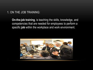 Traditional & Modern methods of training | PPTX