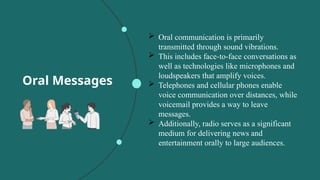 Media and Modes: Traditional Modes of Communication.pptx