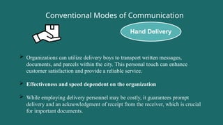 Media and Modes: Traditional Modes of Communication.pptx