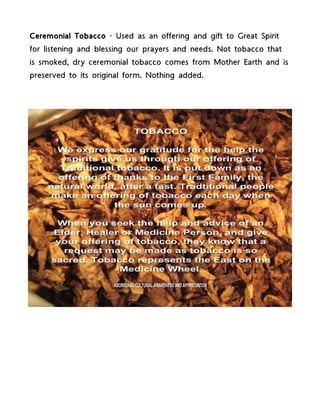 Traditional Native Medicines | PDF