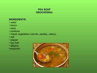 Traditional Polish dinner | PPS