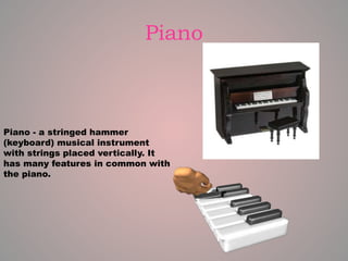 Traditional polish instruments | PPT