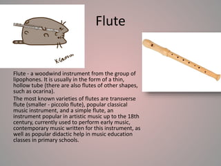 Traditional polish instruments | PPT