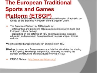 Traditional polish sports and games in theory | PPTX