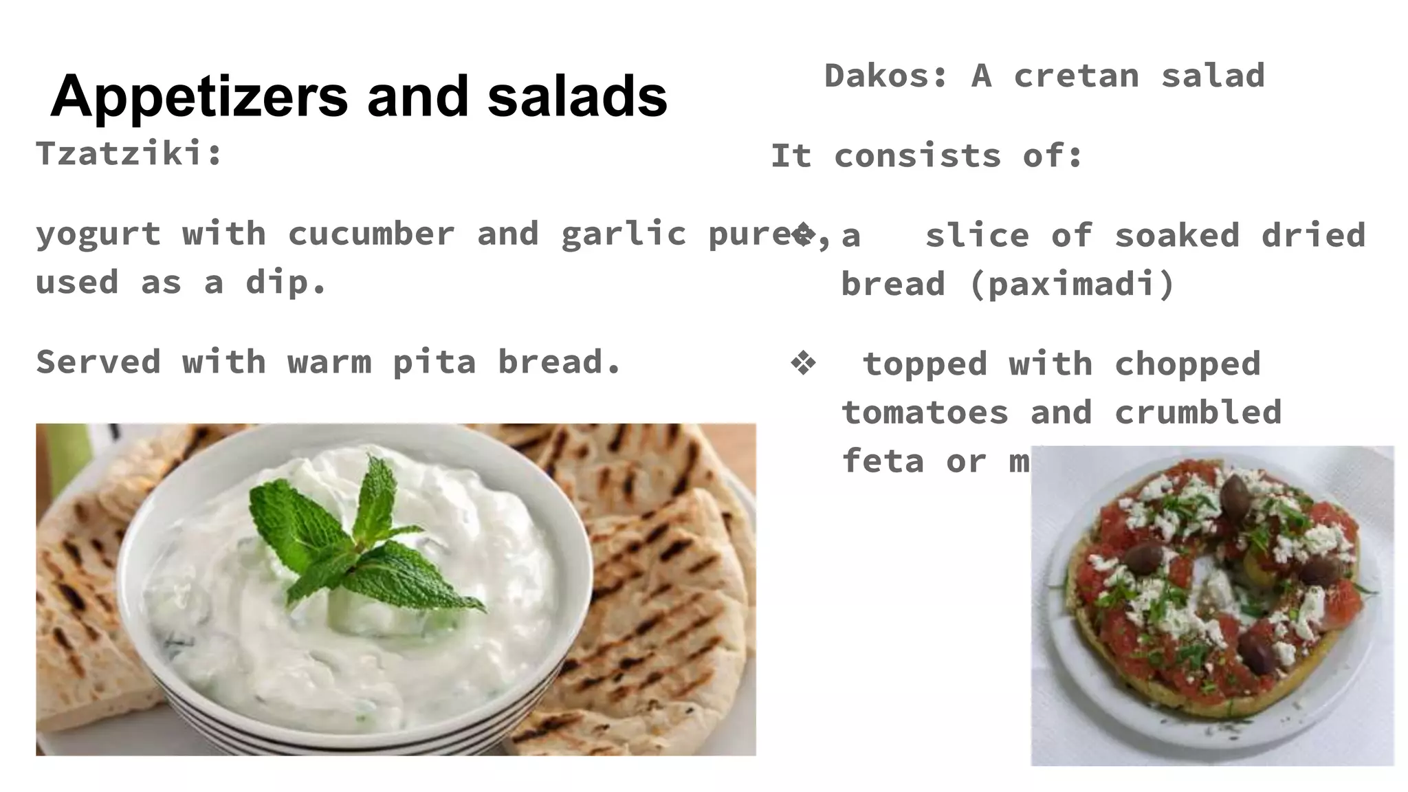 Traditional presentation styles of food | PPT