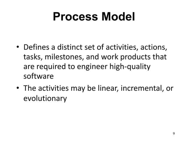 Traditional Process Models | PDF
