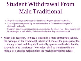 Traditional program | PPTX