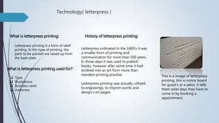 Traditional publishing techniques task 2 a | PPTX