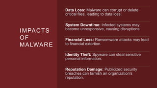 Traditional Reconnaissance and Attacks, Malicious Software, Defense in ...