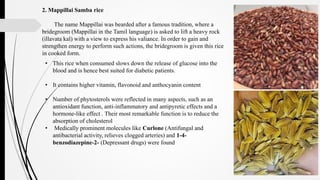 TRADITIONAL RICE VARIETIES IN CAUVERY DELTA ZONE.pptx