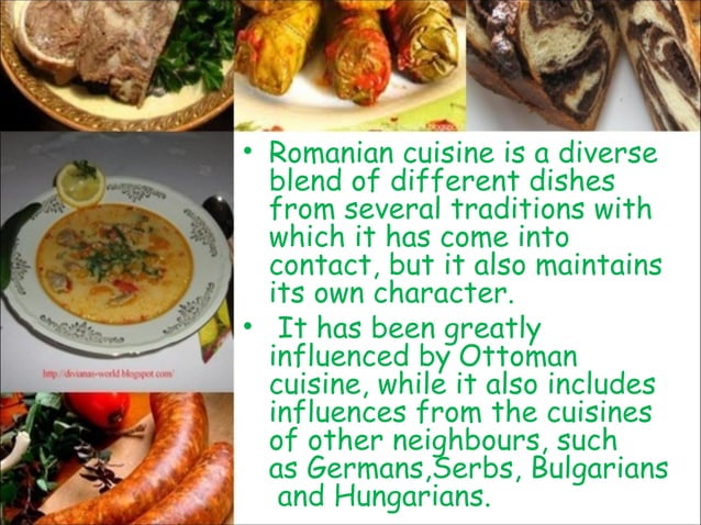 Traditional romanian food | PPT