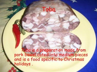 Traditional romanian food | PPT