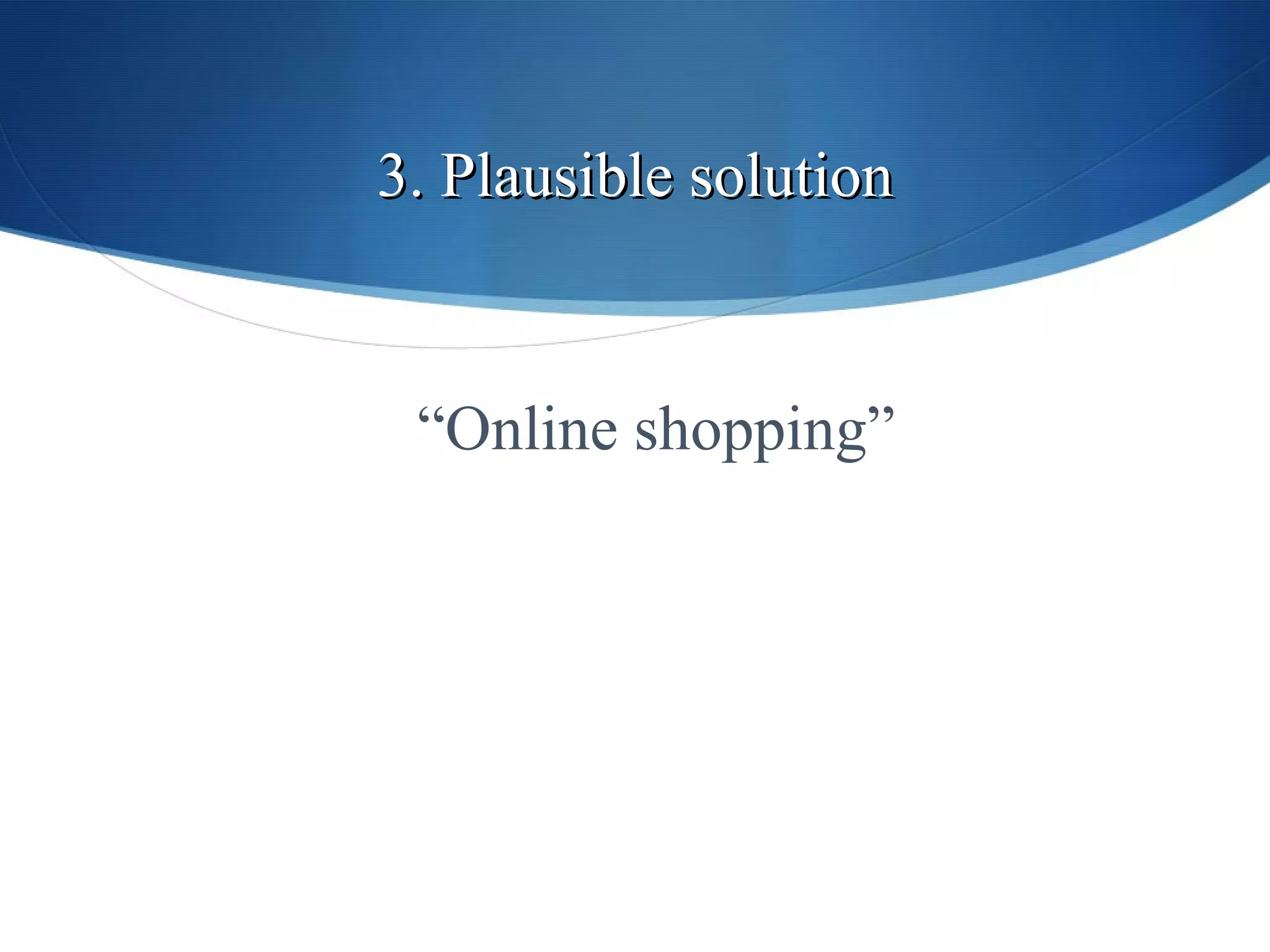 The impact of e-commerce on traditional shopping | PPT