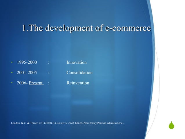 The impact of e-commerce on traditional shopping | PPT