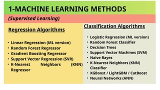 Traditional Statistics Methods Vs Machine Learning Methods.pptx
