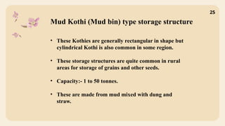Traditional Storage structures in India and Tamilnadu | PPTX