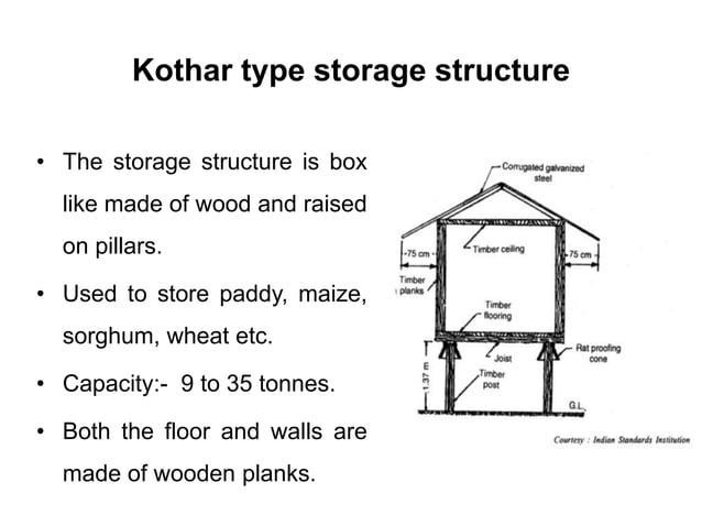 Traditional storage structures | PPTX | Agriculture | Industries