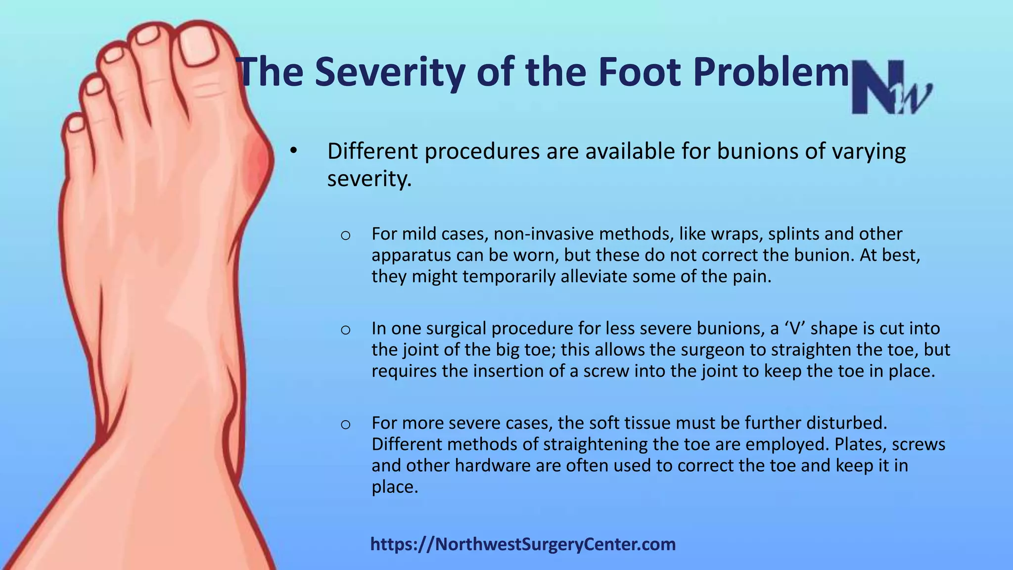 Why Traditional Bunion Surgery Should Be Avoided | PPTX