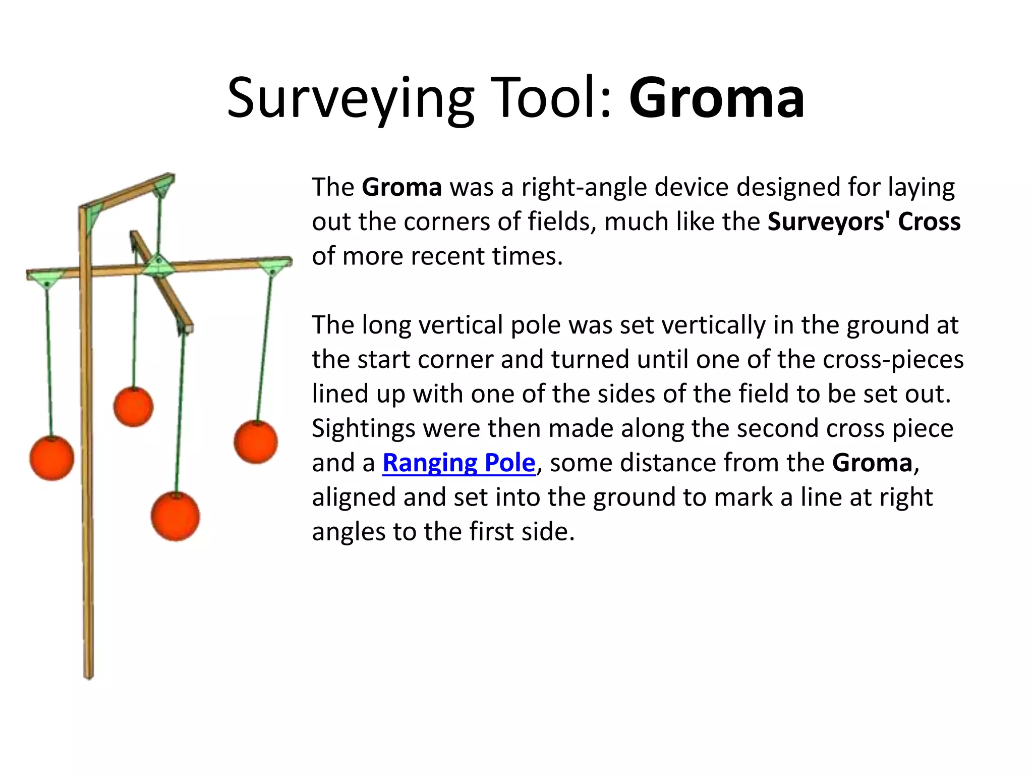 Traditional surveying techniques (introduction to civil engineering) | PPTX