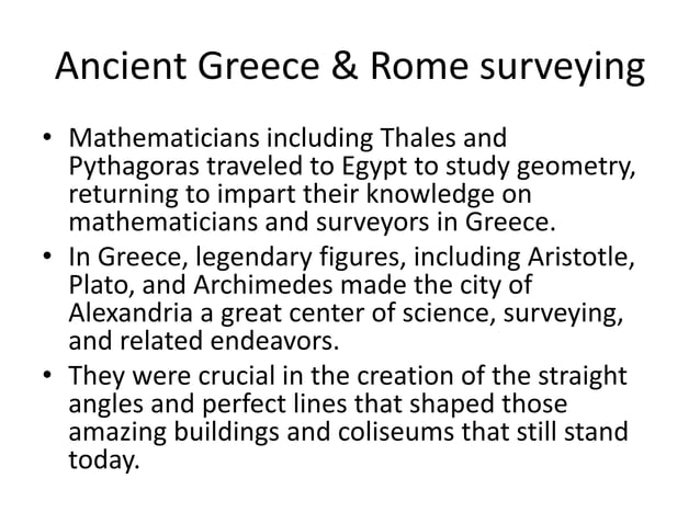 Traditional surveying techniques (introduction to civil engineering) | PPTX