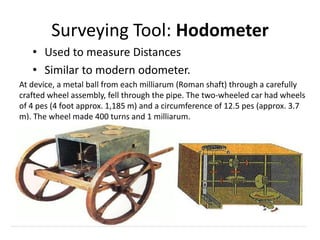 Traditional surveying techniques (introduction to civil engineering) | PPTX