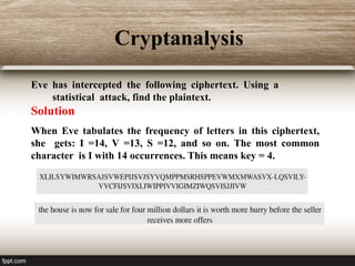 Traditional symmetric-key cipher | PPT