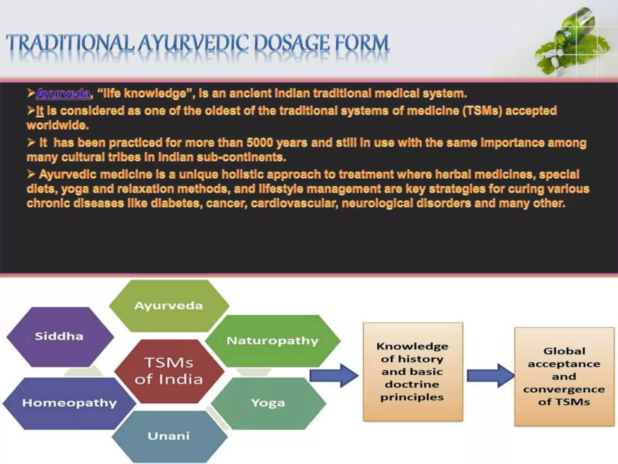 Traditional system of medicine | PPTX