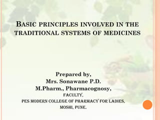 Basic Principles of Traditional Systems of Medicine | PDF | Digestive ...