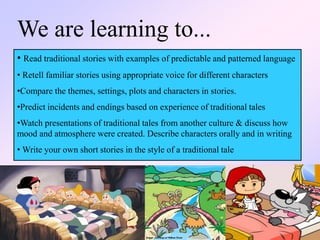 Traditional tales lesson 1 ppt | PPT
