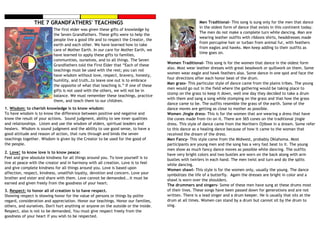 Traditional Teachings | PDF