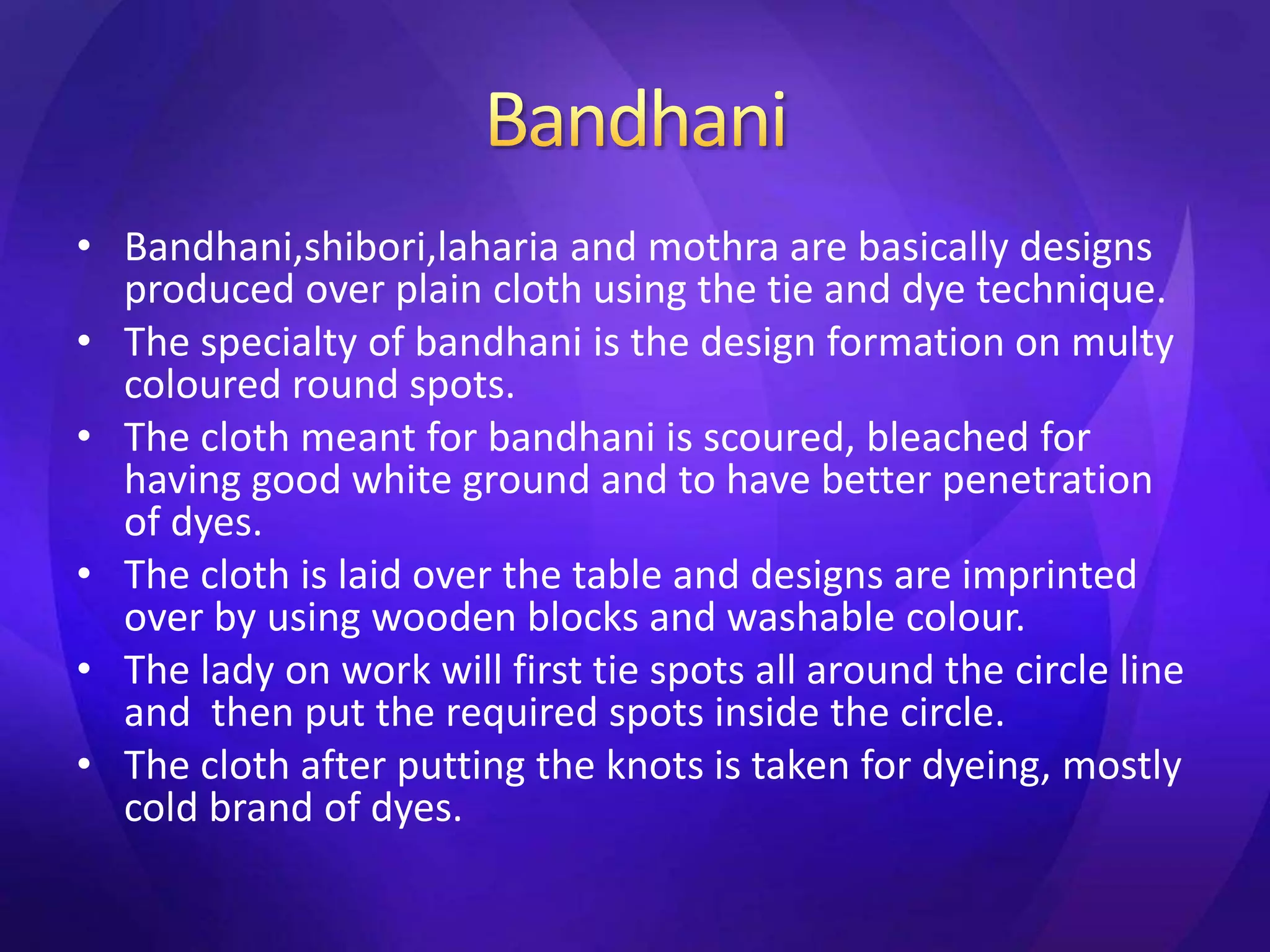 Traditional textiles of india | PPTX