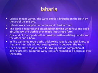 Traditional textiles of india | PPTX