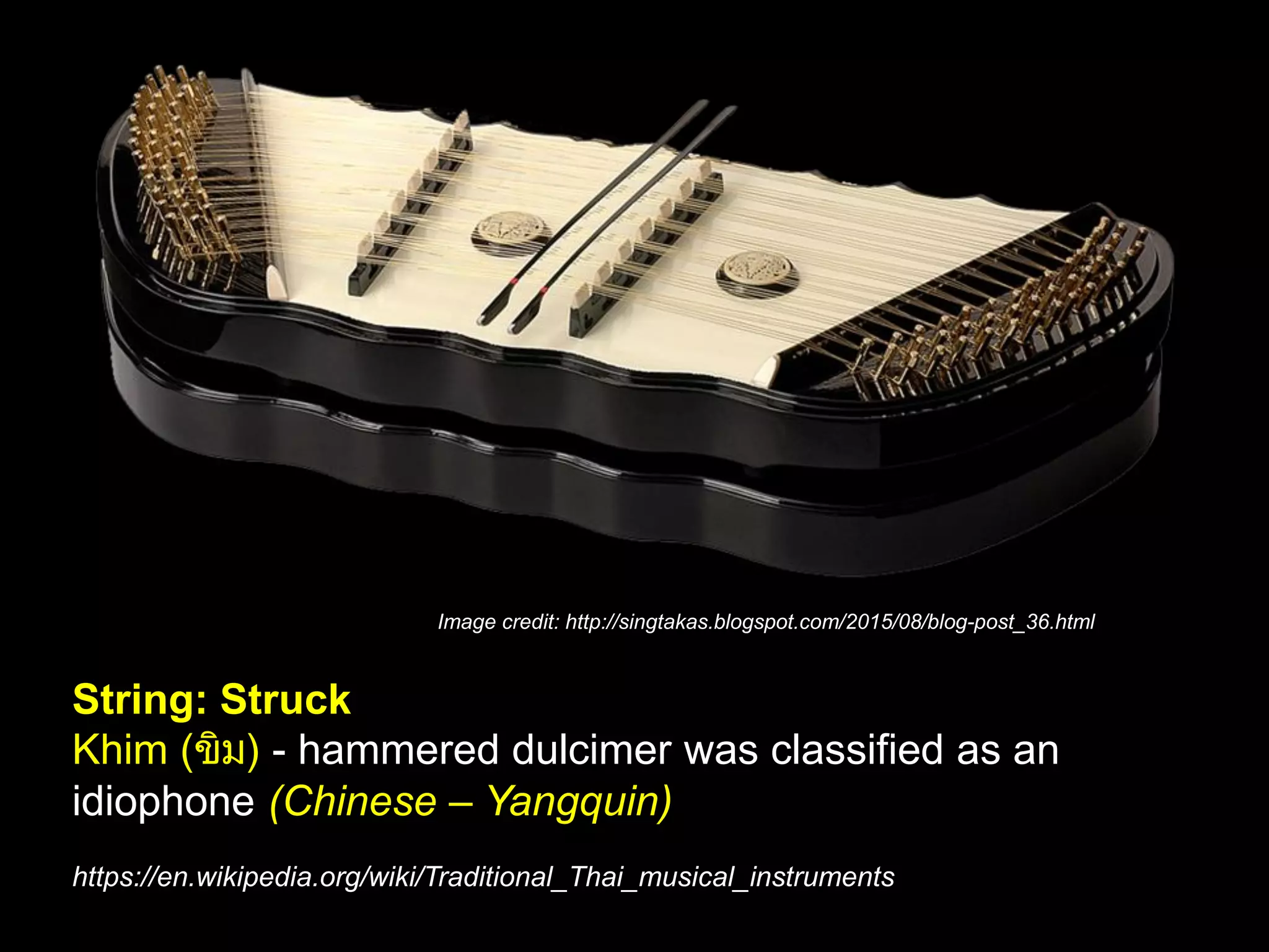 Traditional Thai Musical Instruments (1/ 2) | PDF