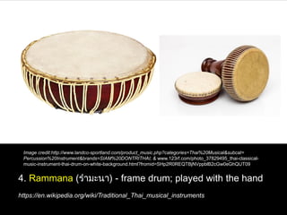 Traditional Thai Musical Instruments (1/ 2) | PDF