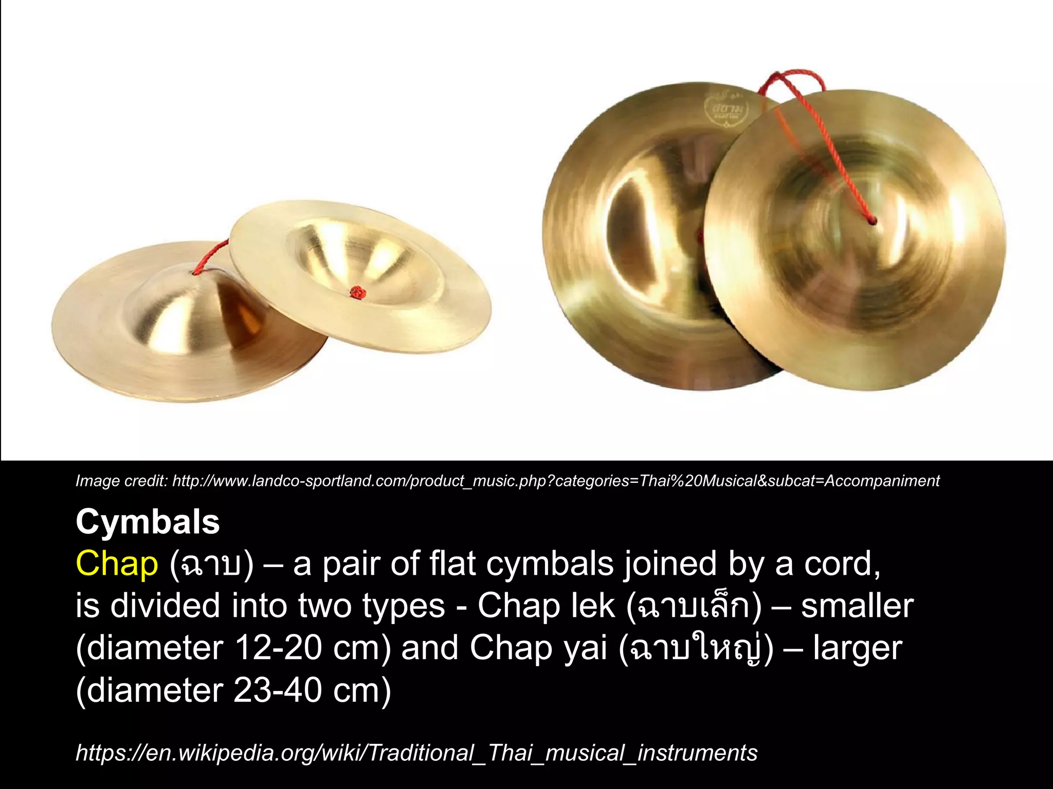 Traditional Thai Musical Instrument 2/2 | PDF