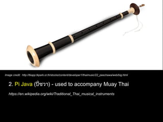 Traditional Thai Musical Instrument 2/2 | PDF