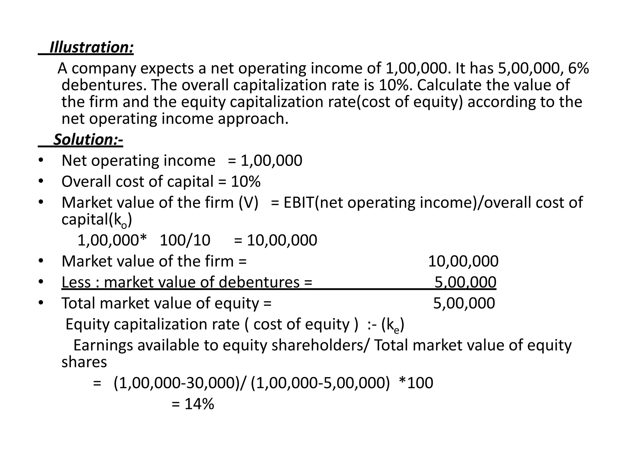 Traditional theory of capital structure | PPTX