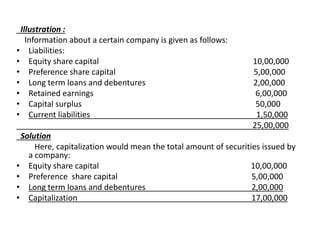 Traditional theory of capital structure | PPTX