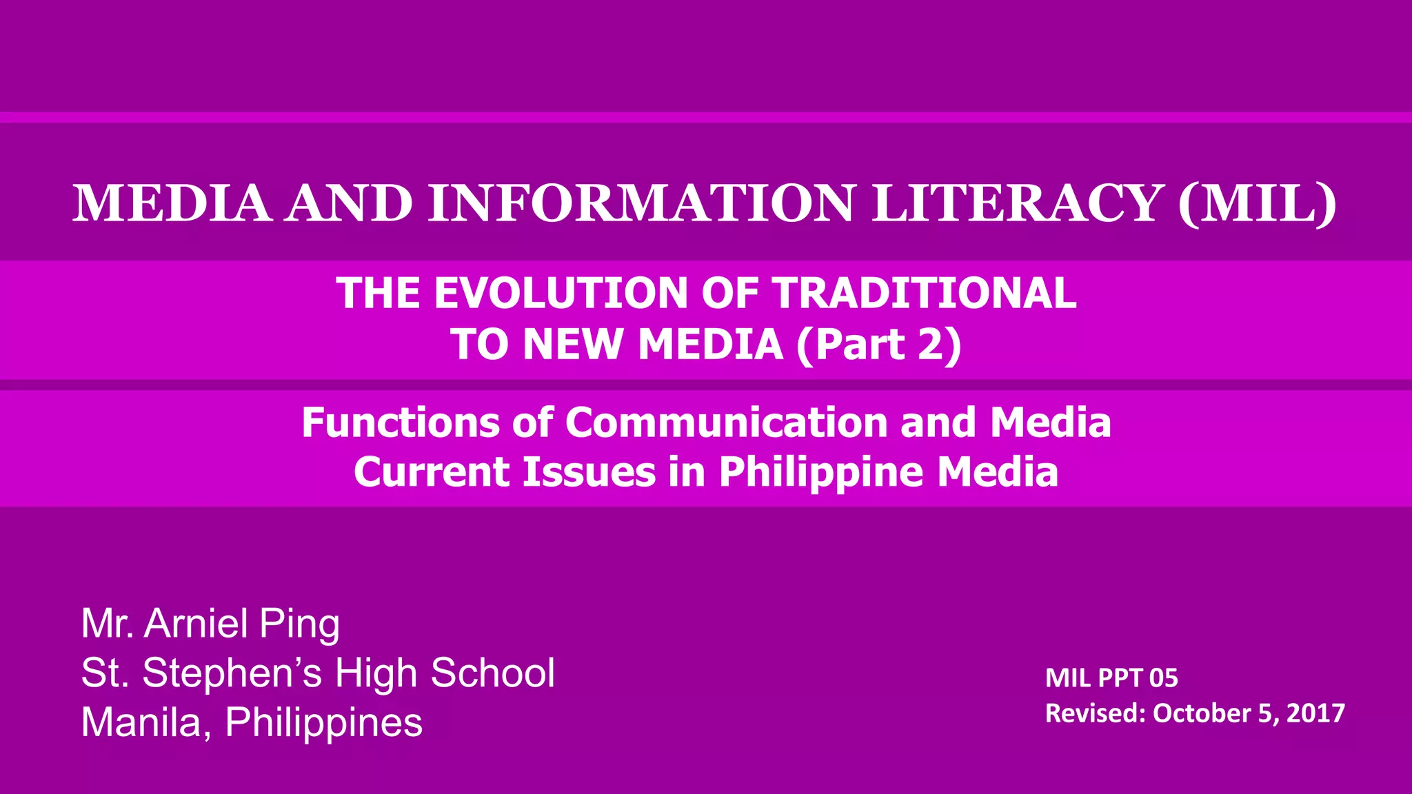 Traditional To New Media.pptx