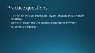 Traditional toryism | PPT