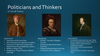 Traditional toryism | PPT