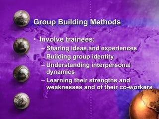 Traditional training methods | PPT
