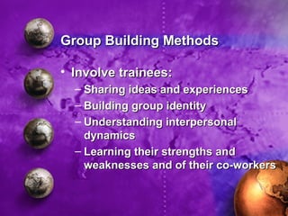 Traditional training methods | PPT