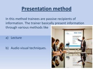 Traditional Training Methods | PPTX