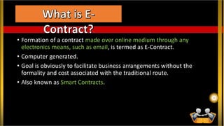 Traditional vs E-contract | PPTX