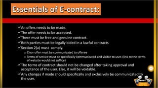 Traditional vs E-contract | PPTX