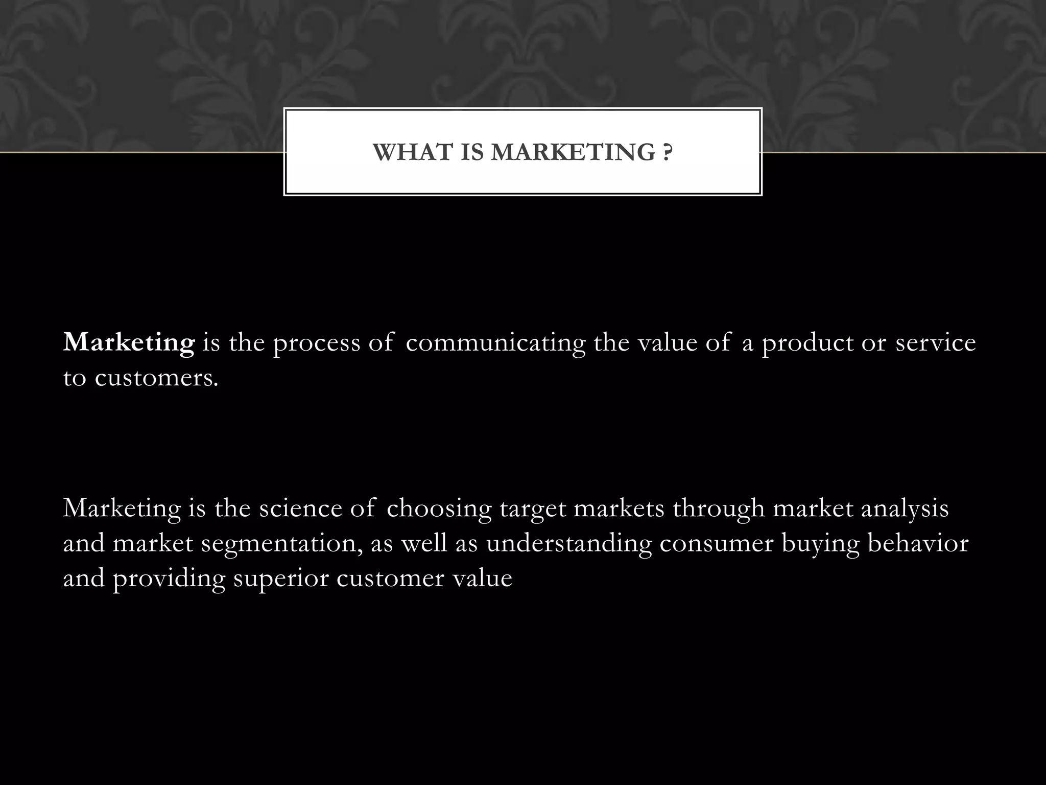 Traditional vs non traditional marketing | PPTX